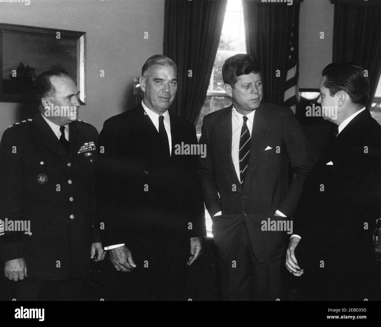 Meeting with Secretary of the Army Elvis J. Stahr, Jr., 10:20AM ...