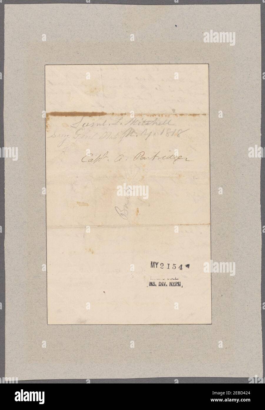 Captain samuel partridge hi-res stock photography and images - Alamy