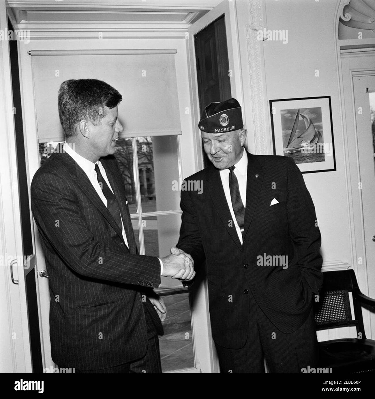 Visit of Charles L. Bacon, National Commander of the American Legion ...