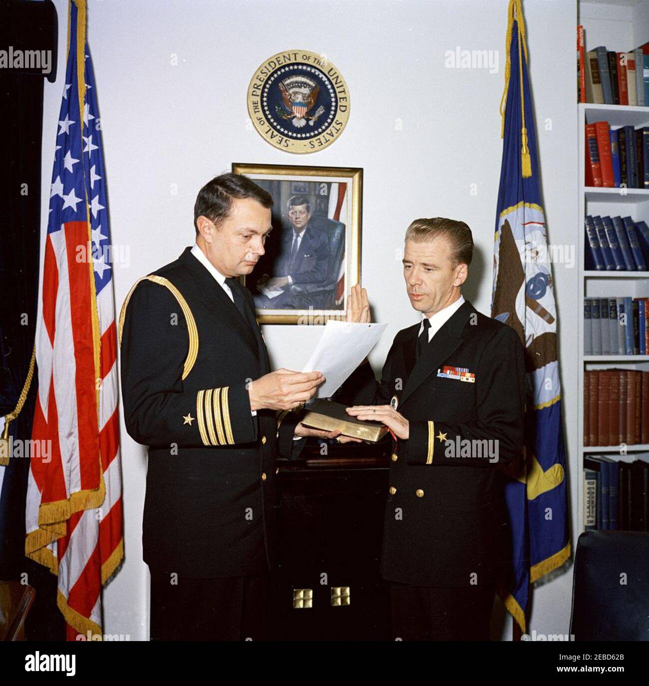 Commissioning ceremony, Naval Aideu2019s Office. Naval Aide to the ...