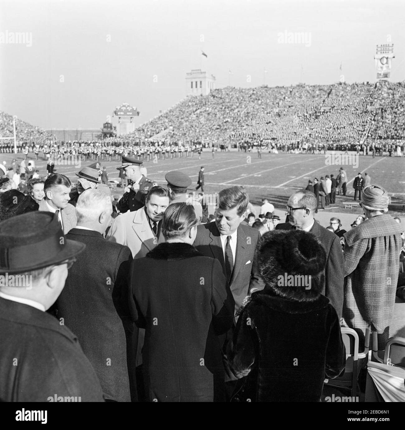 Army-Navy Football Game, Philadelphia, 1:30PM. President John F ...