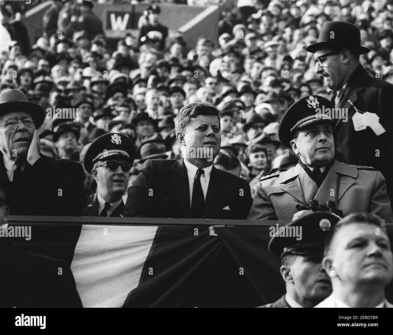 Army-Navy Football Game, Philadelphia, 1:30PM. President John F ...