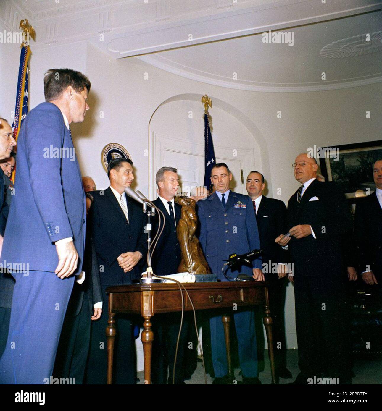 Presentation of the 1961 Harmon International Trophy for Aviators, 12 ...