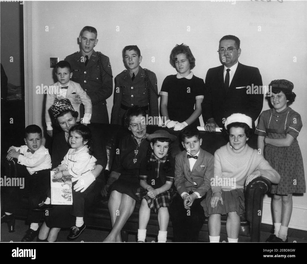 R and his wife michelle Black and White Stock Photos & Images - Alamy
