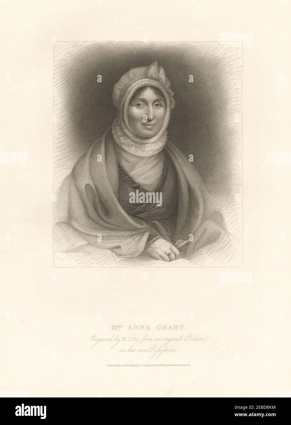 Mrs. Anne Grant Stock Photo - Alamy
