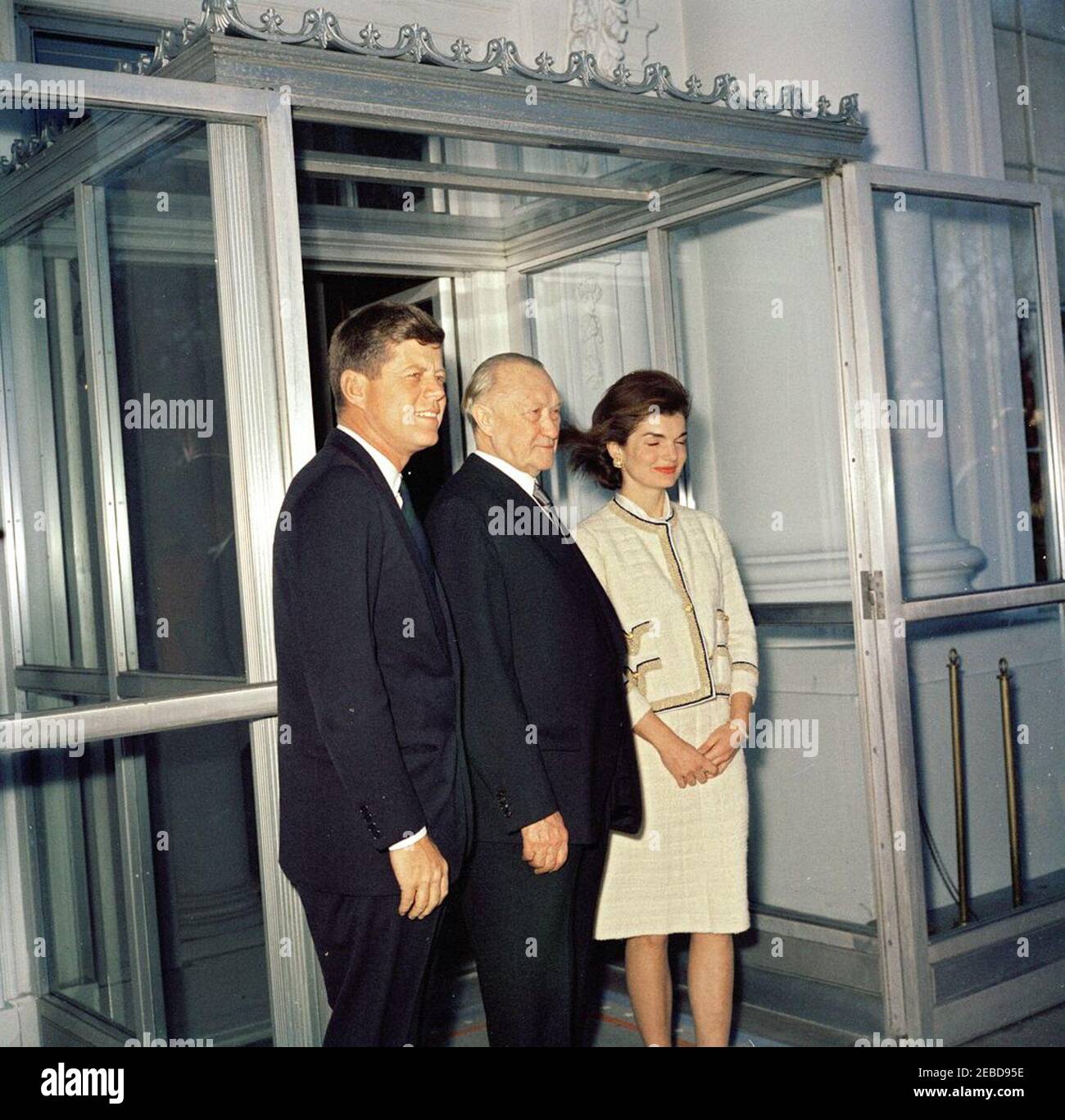 Luncheon in honor of Konrad Adenauer, Chancellor of West Germany, l ...