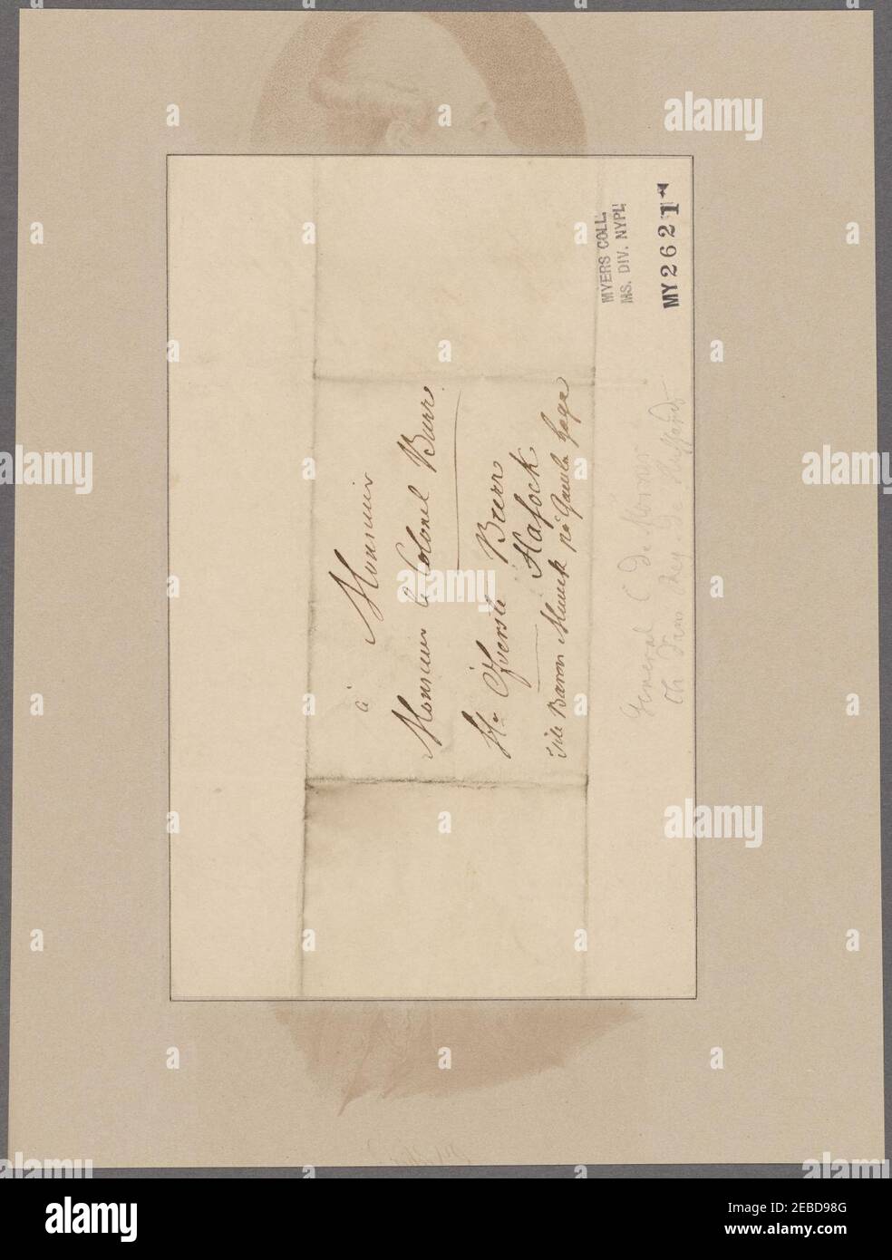 Colonel burr hi-res stock photography and images - Alamy