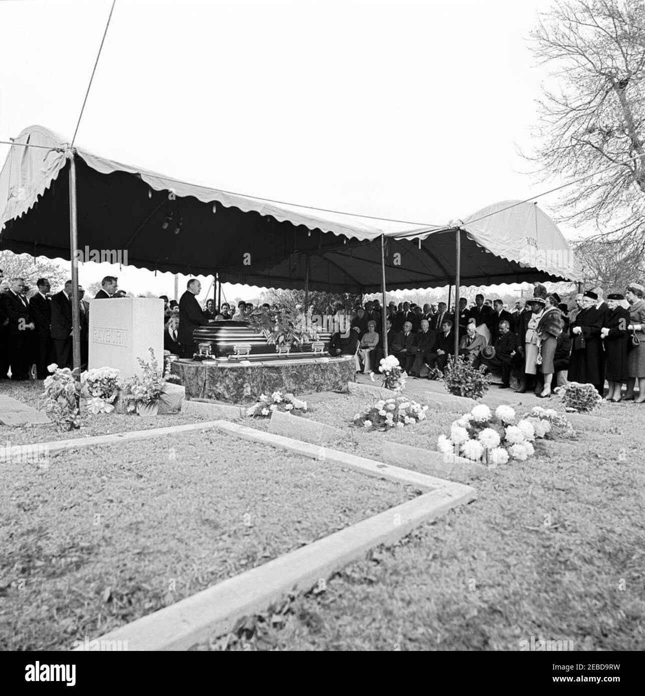 Trip to Western States: Funeral services for Speaker Sam Rayburn in ...