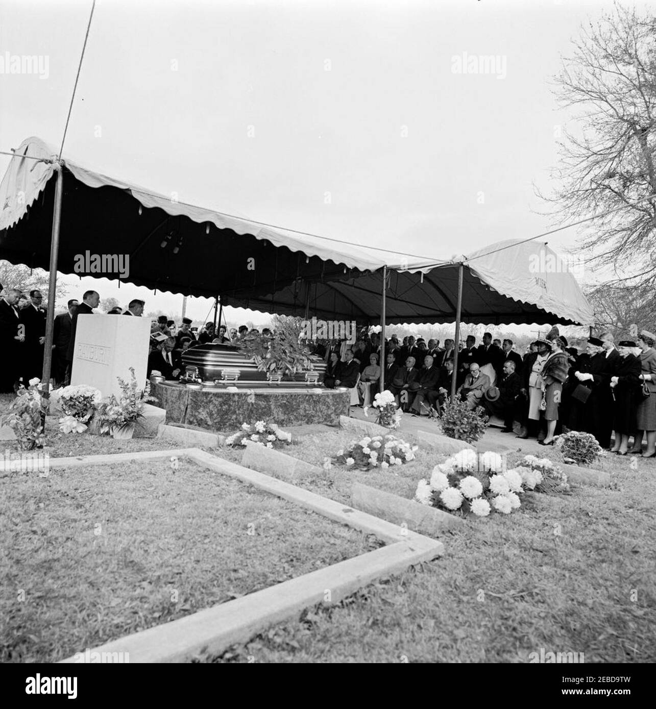 Trip to Western States: Funeral services for Speaker Sam Rayburn in ...