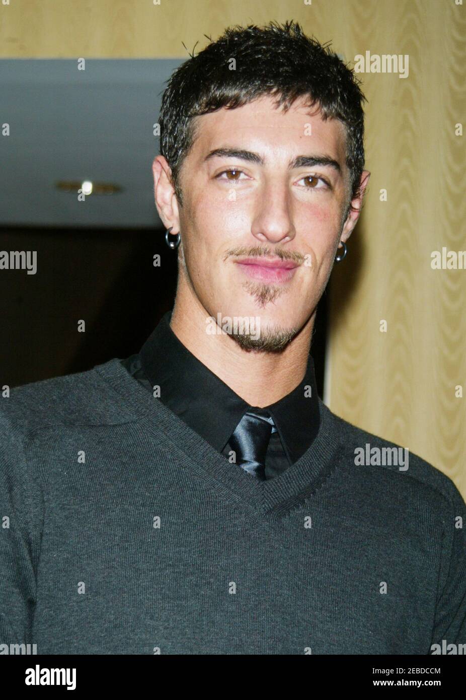 Eric Balfour of "Fearless" poses for pictures at the WB Network Up ...