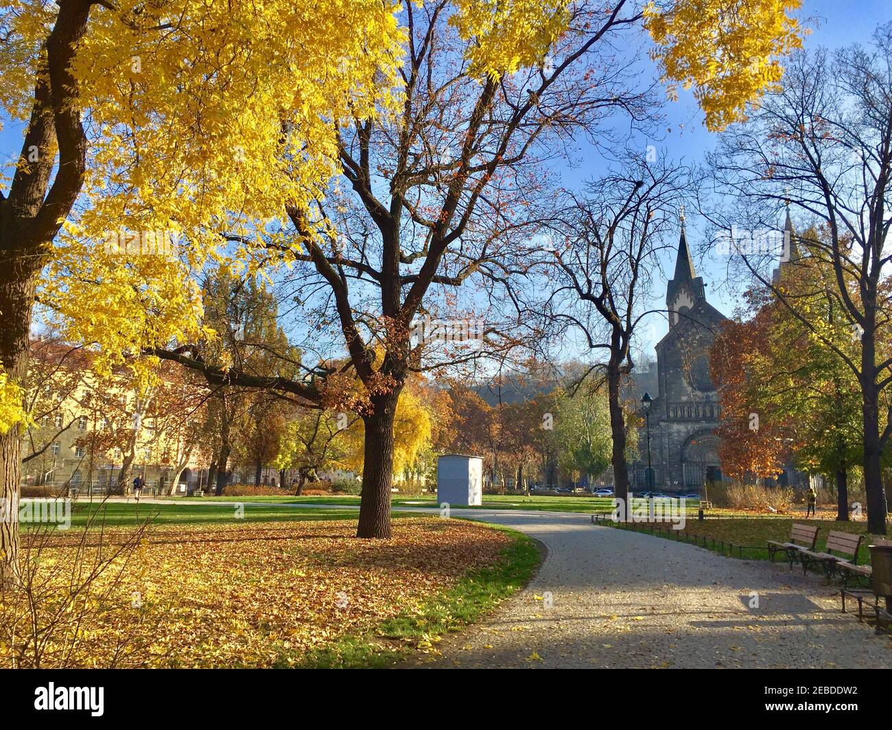 Autumn In Prague Czech Republic Stock Photo - Alamy