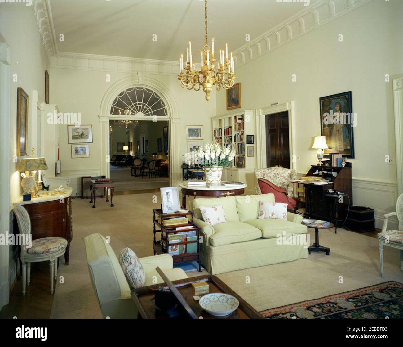 White House rooms remodeling work u2013 Diplomatic Reception Room, West ...