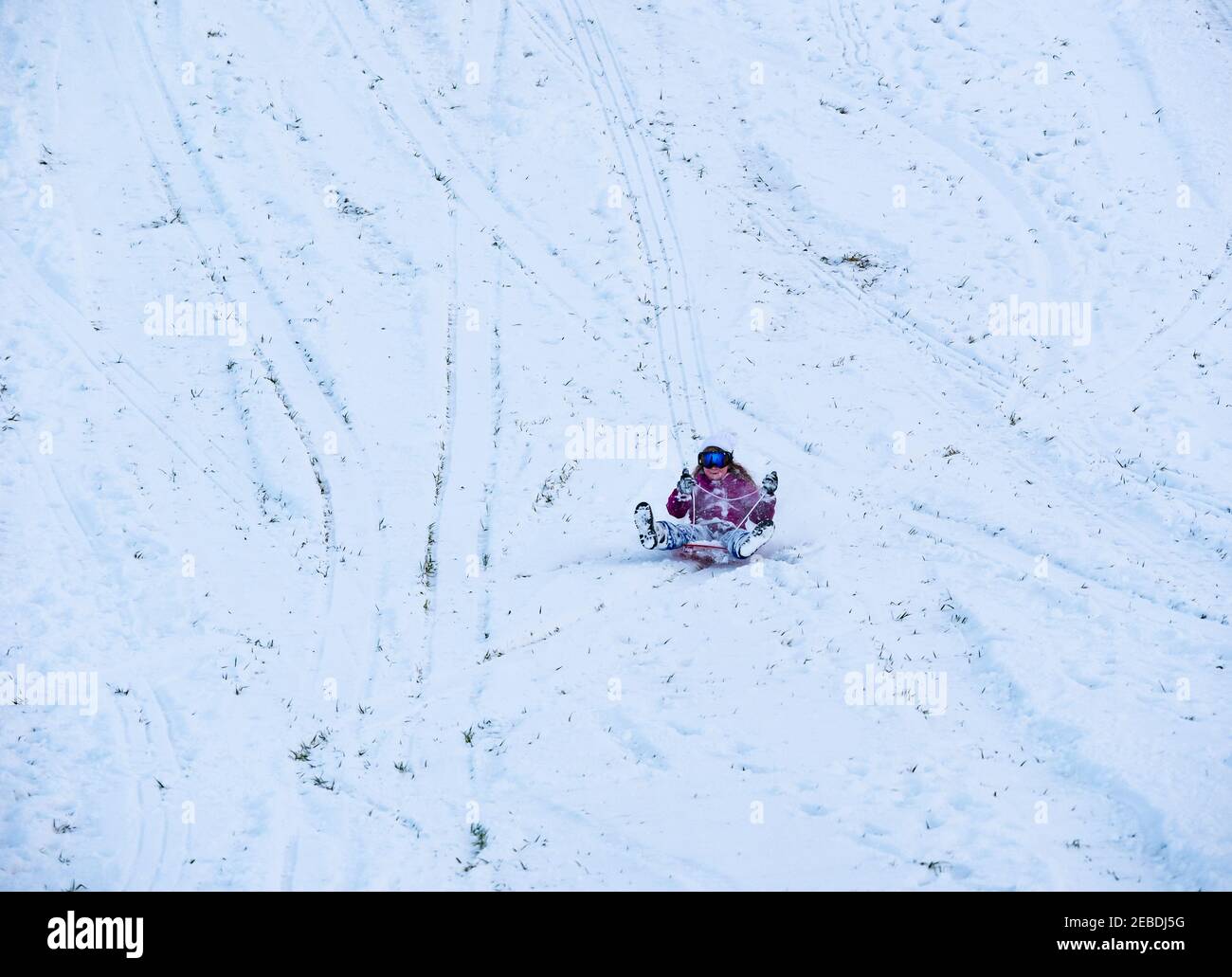 Sledge slope hi-res stock photography and images - Alamy