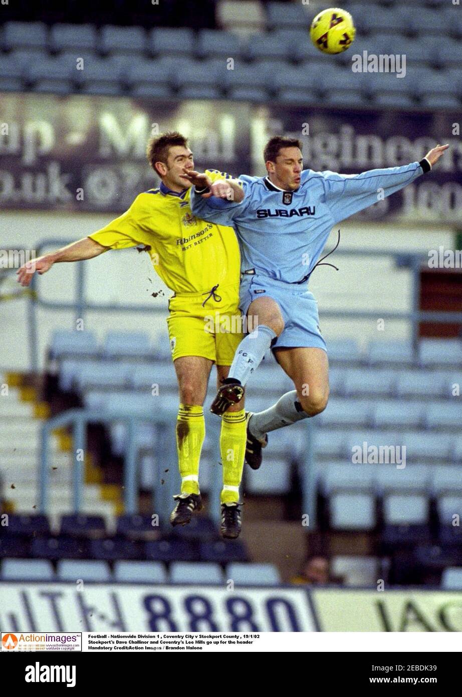 Stockport county dave challinor hi-res stock photography and images - Alamy