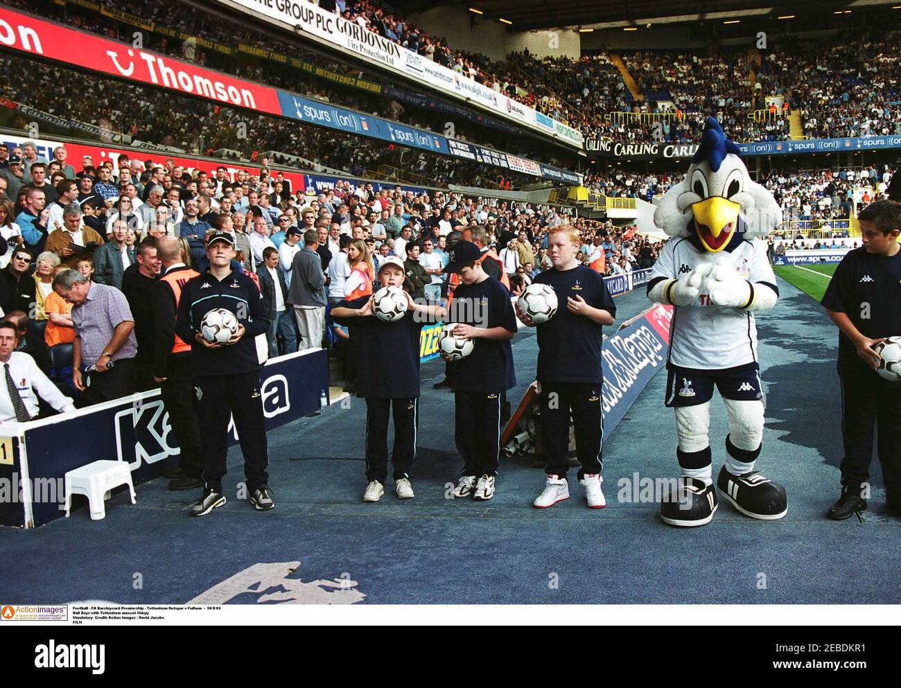 Chirpy The Tottenham Hotspur Mascot High Resolution Stock Photography ...