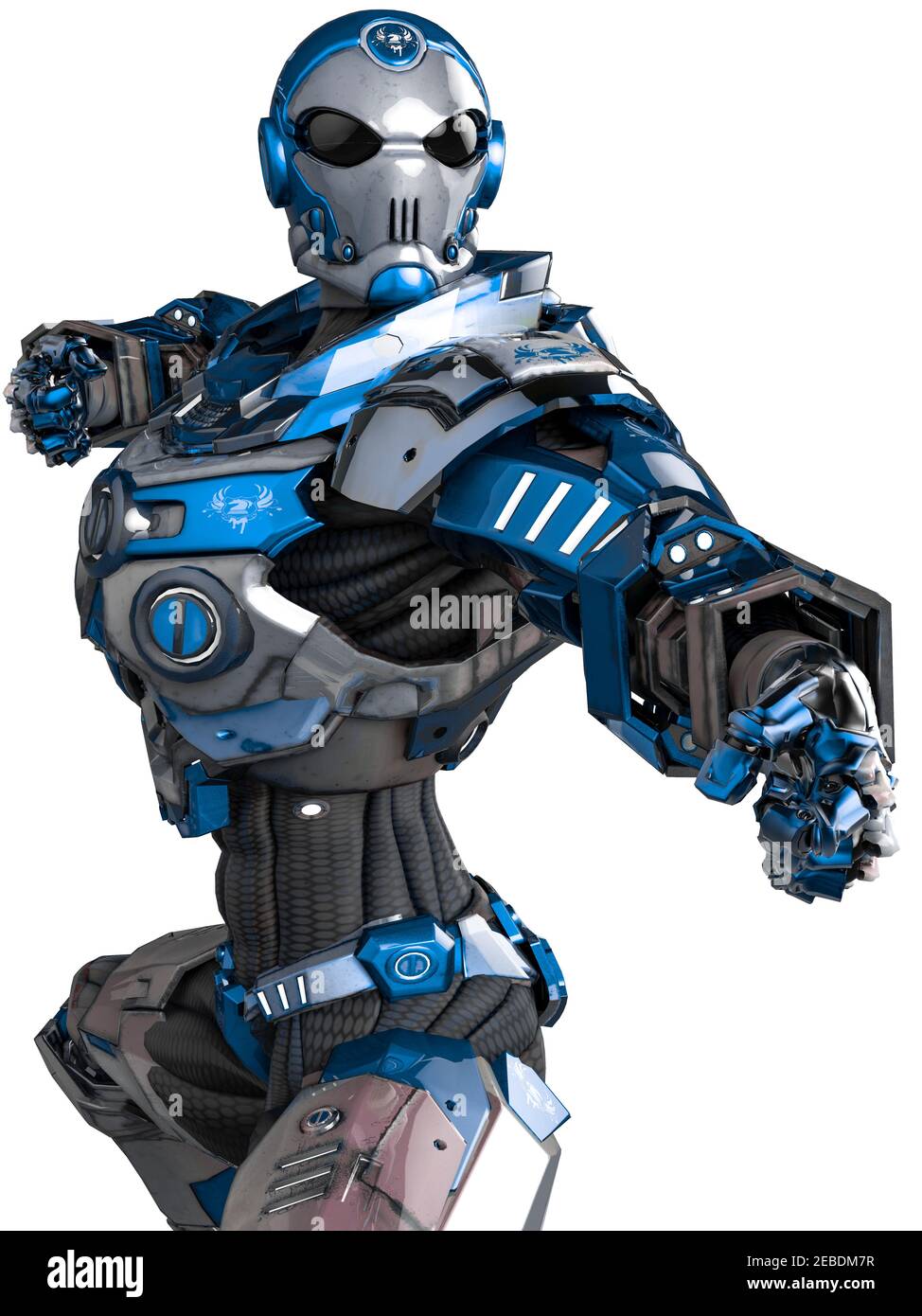 knight vision attack close up, 3d illustration Stock Photo - Alamy