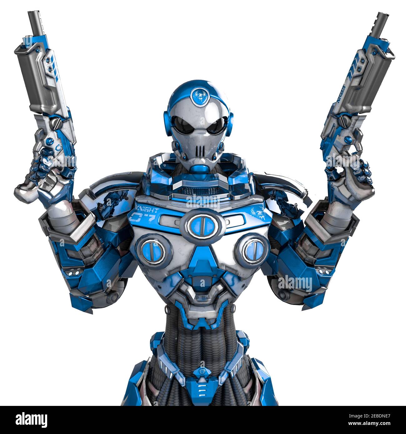 knight vision loaded, 3d illustration Stock Photo - Alamy