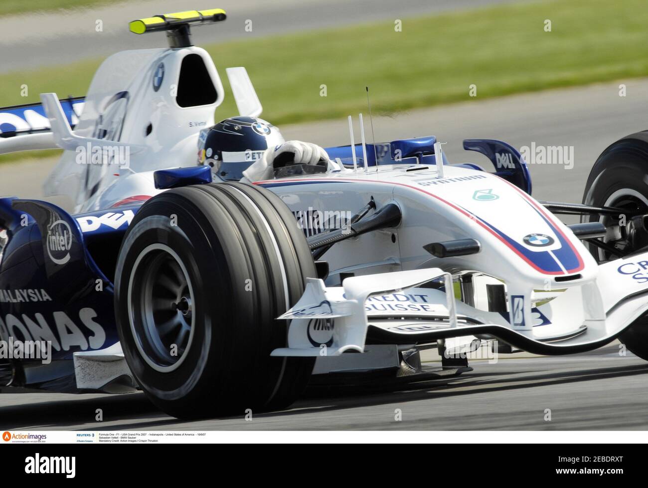 Formula Car Sebastian Vettel Bmw High Resolution Stock Photography and ...