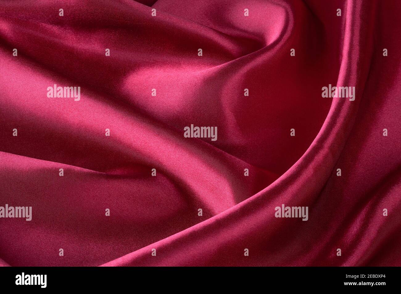 red silk fabric with waves, elegant wallpaper design, abstract ...