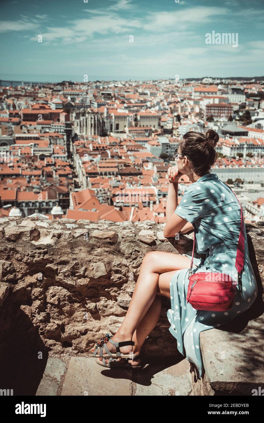 Observing from the hill hi-res stock photography and images - Alamy