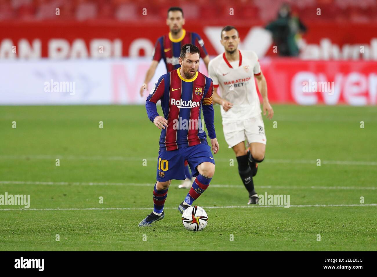 Lionel messi copa del rey 2021 hi-res stock photography and images - Alamy