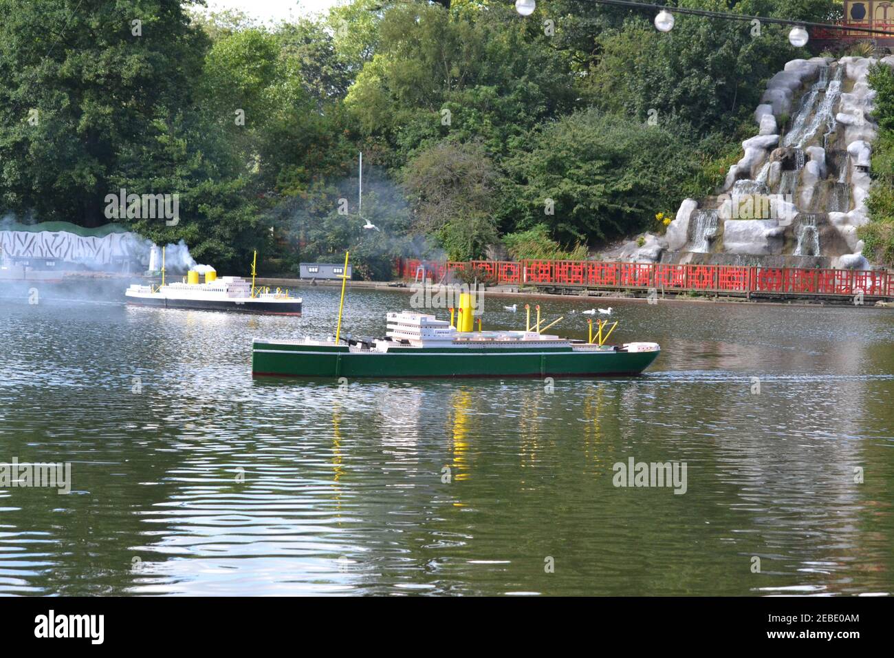 Naval Battle - Boat Battle - Naval Ship - Lake At Peasholm Park ...