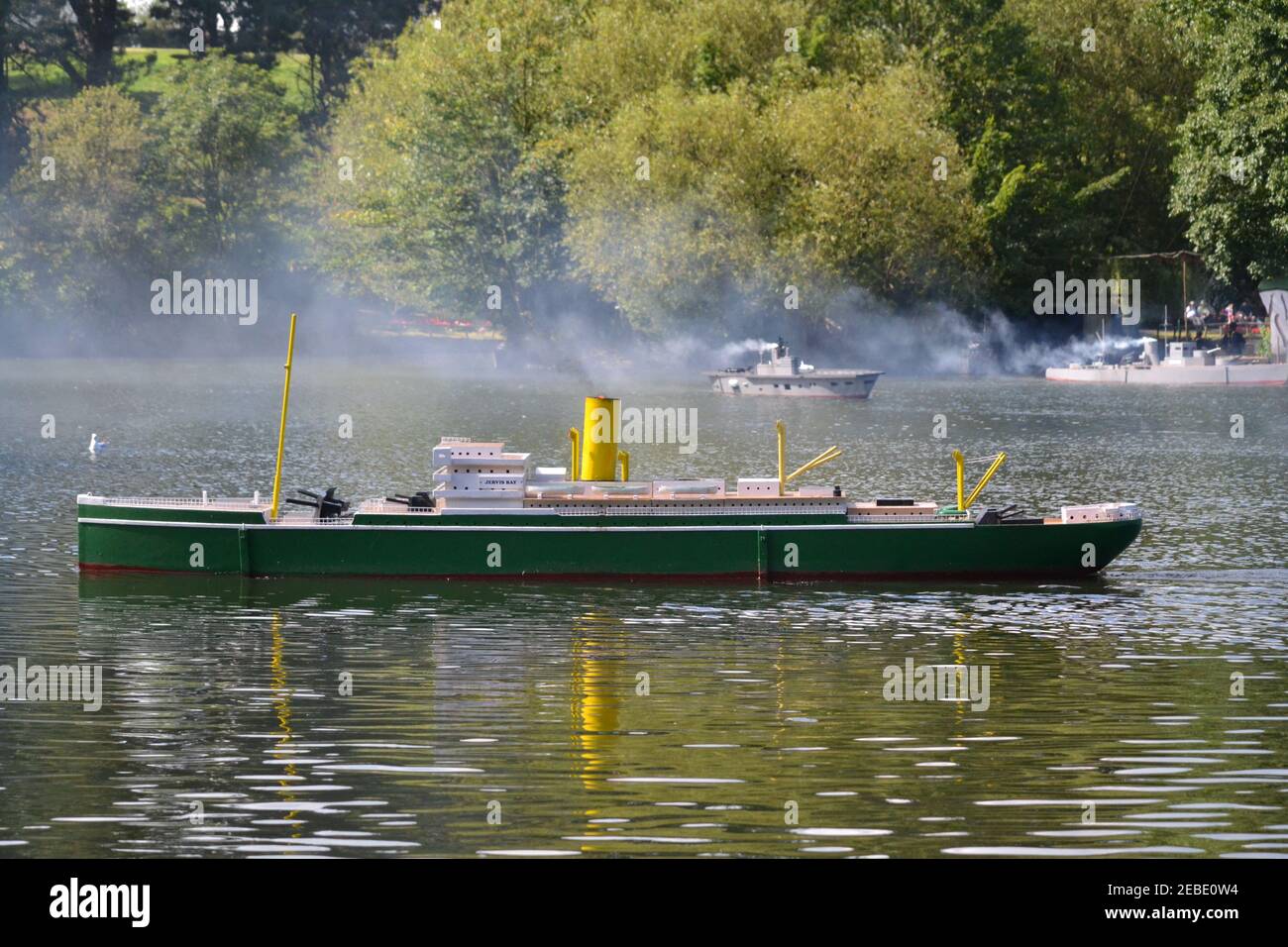 Naval Battle - Boat Battle - Naval Ship - Lake At Peasholm Park ...