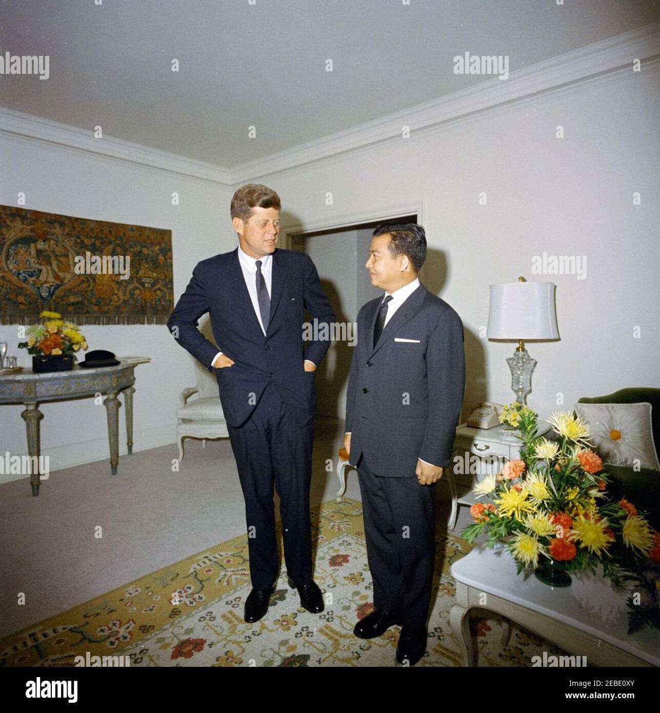 Trip to New York City: Meeting with Prince Norodom Sihanouk of Cambodia ...
