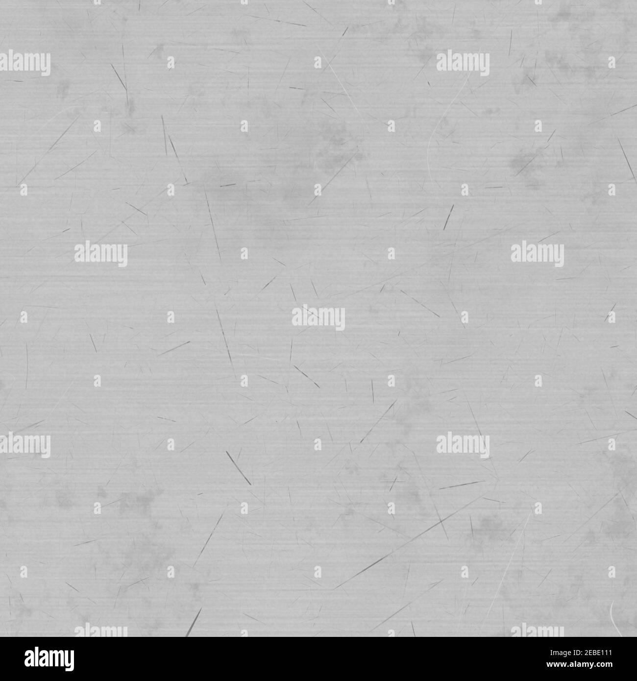 light grey scratched metal plate seamless background Stock Photo - Alamy