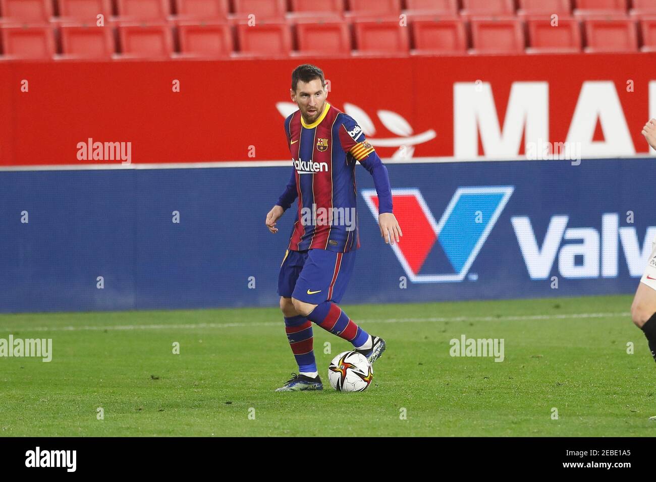 Lionel messi copa del rey 2021 hi-res stock photography and images - Alamy