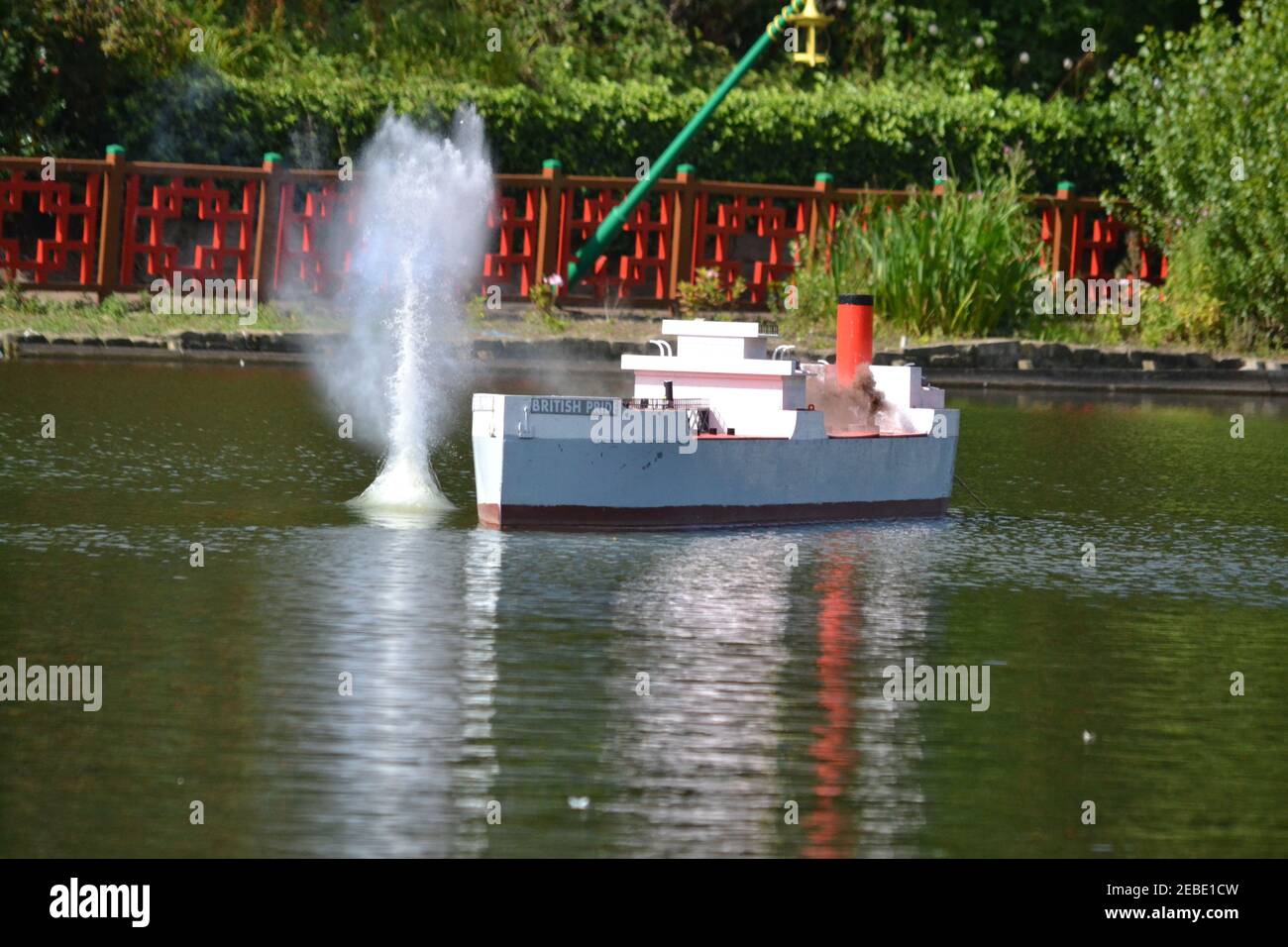 Naval Battle - Boat Battle - Naval Ship - Lake At Peasholm Park ...