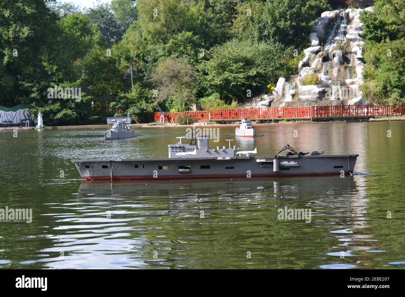 Naval Battle - Boat Battle - Naval Ship - Lake At Peasholm Park ...