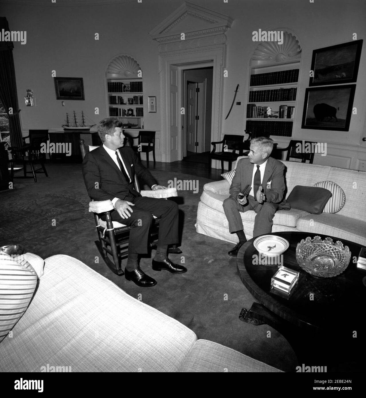 Meeting with the US Ambassador to Brazil, Lincoln Gordon, 11:01AM ...