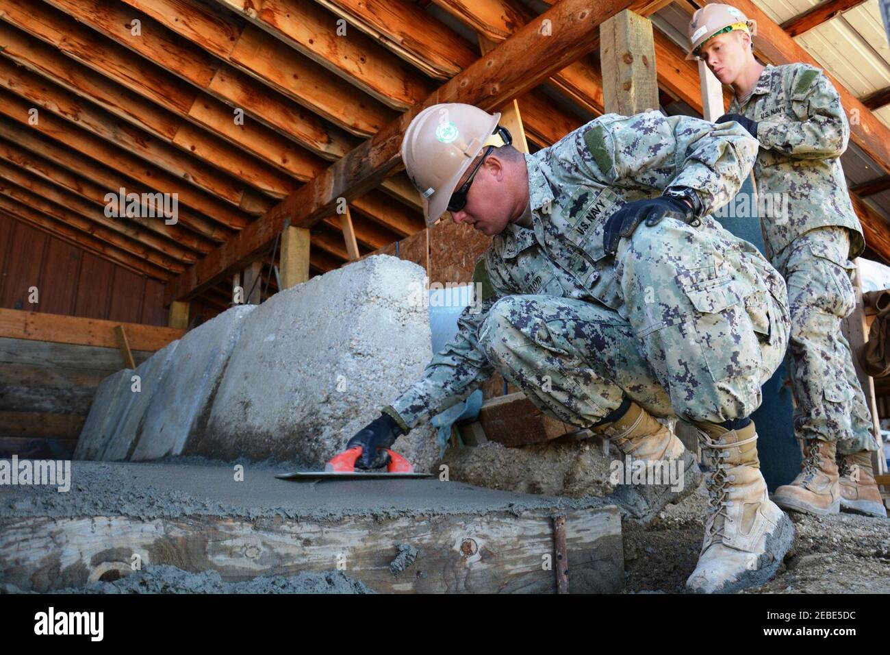 NMCB 3 teams with the YMCA to improve Colorado ranch 140912 Stock Photo ...