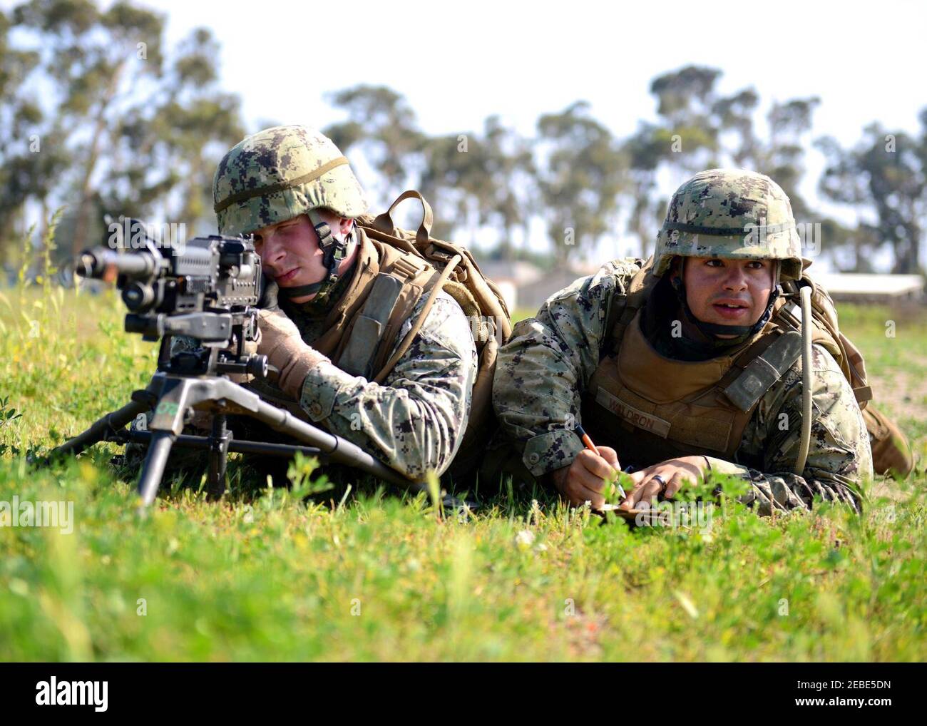 NMCB 3 Seabees conduct CPX 150219 Stock Photo - Alamy