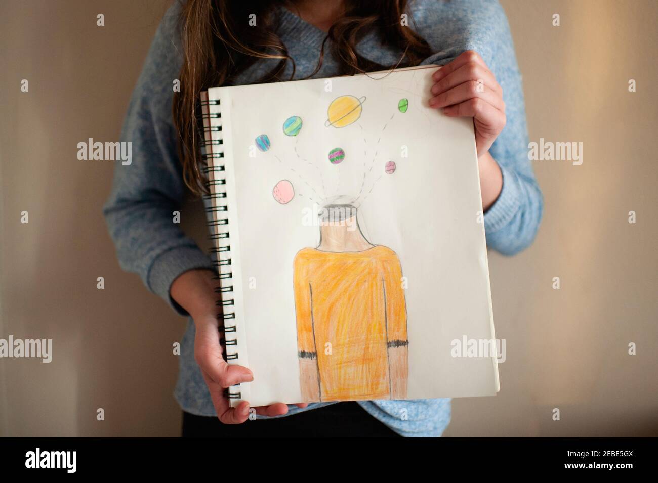 12 years old girl drawing hi-res stock photography and images - Alamy