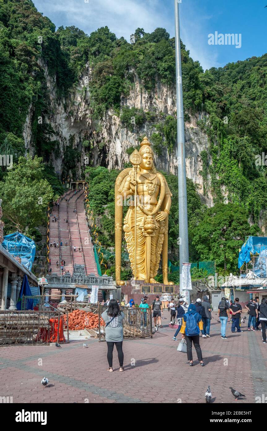Batu Caves, temple in Malaysia Stock Photo - Alamy