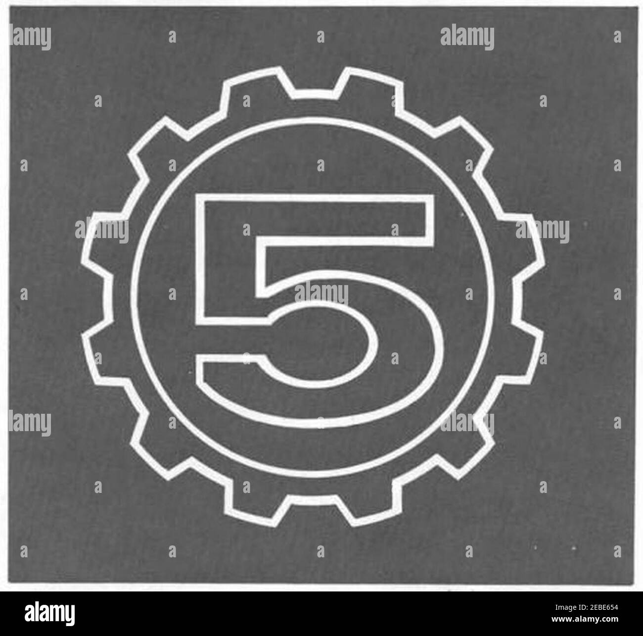 NMCB 5 insignia 1970 Stock Photo - Alamy