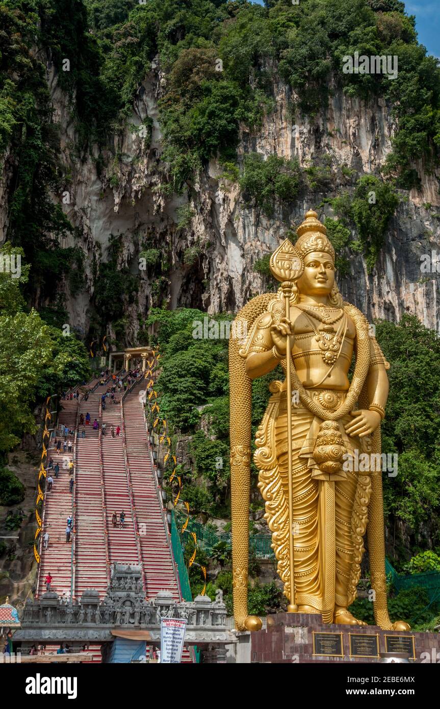 Batu Caves, temple in Malaysia Stock Photo - Alamy