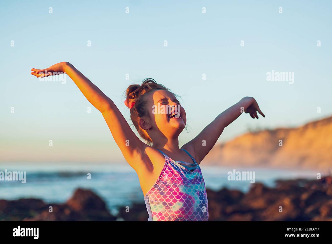 Girl overjoyed hi-res stock photography and images - Alamy