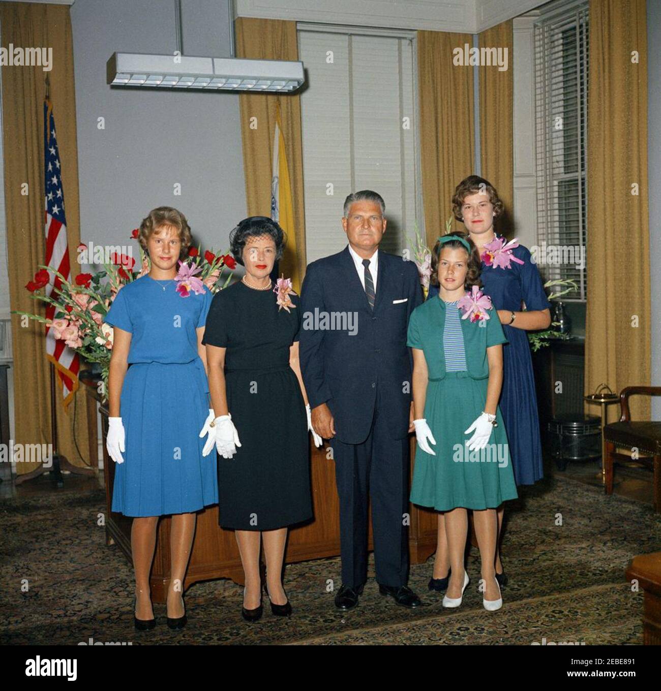 With his daughter linda hi-res stock photography and images - Alamy