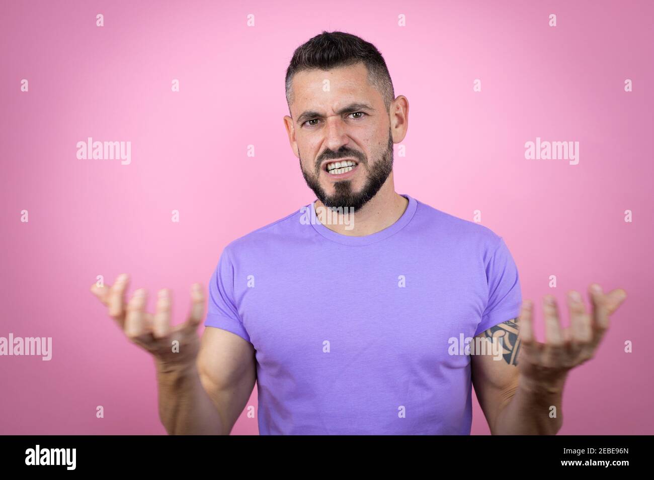 Tattoo yelling hi-res stock photography and images - Alamy