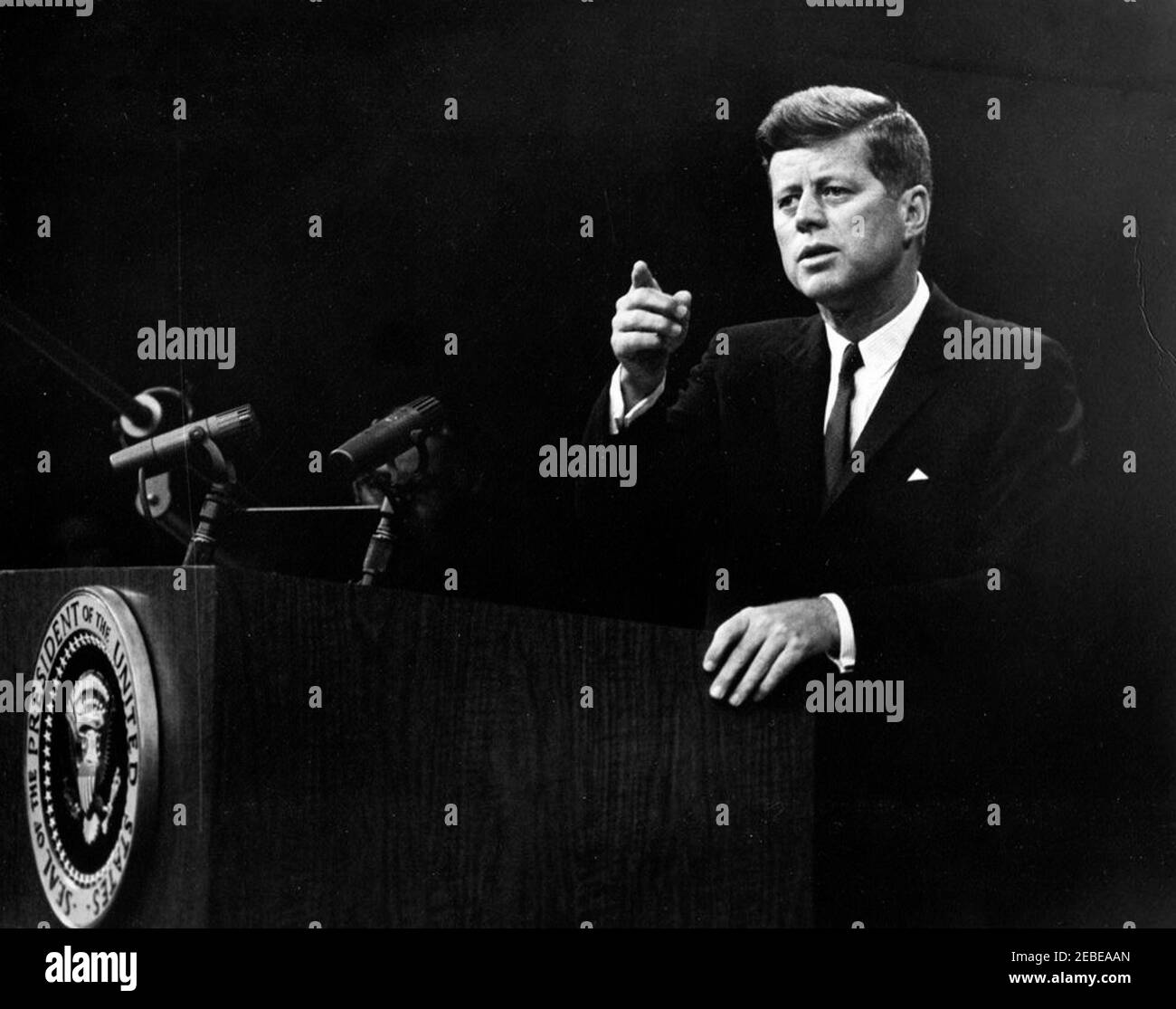 Press Conference, State Department Auditorium, 4:00PM. President John F ...