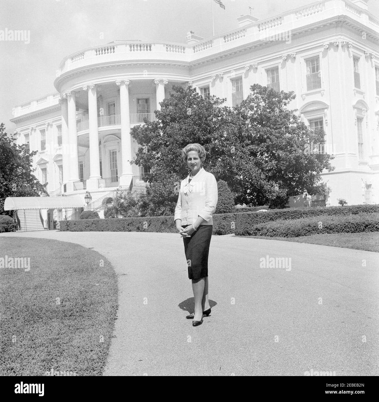 First Ladyu2019s Social Secretary Letitia Baldrige. First Lady ...