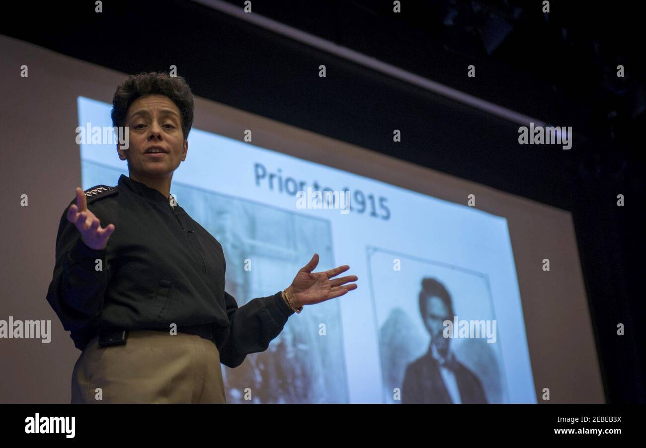 NNOA Black History Month Presentation 150202 Stock Photo - Alamy