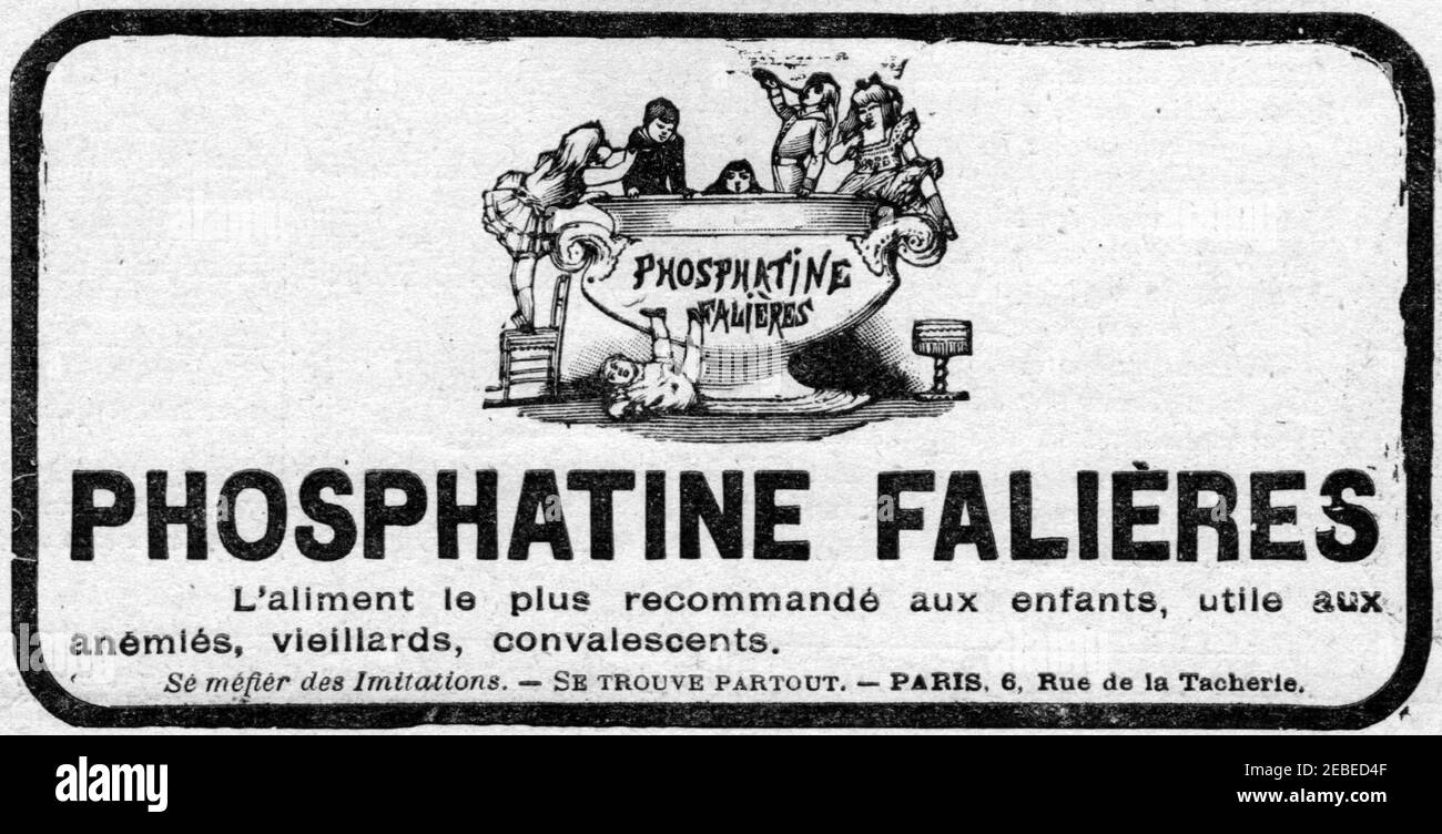 No 3791, 30 Octobre 1915, Phosphatine Falières Stock Photo - Alamy