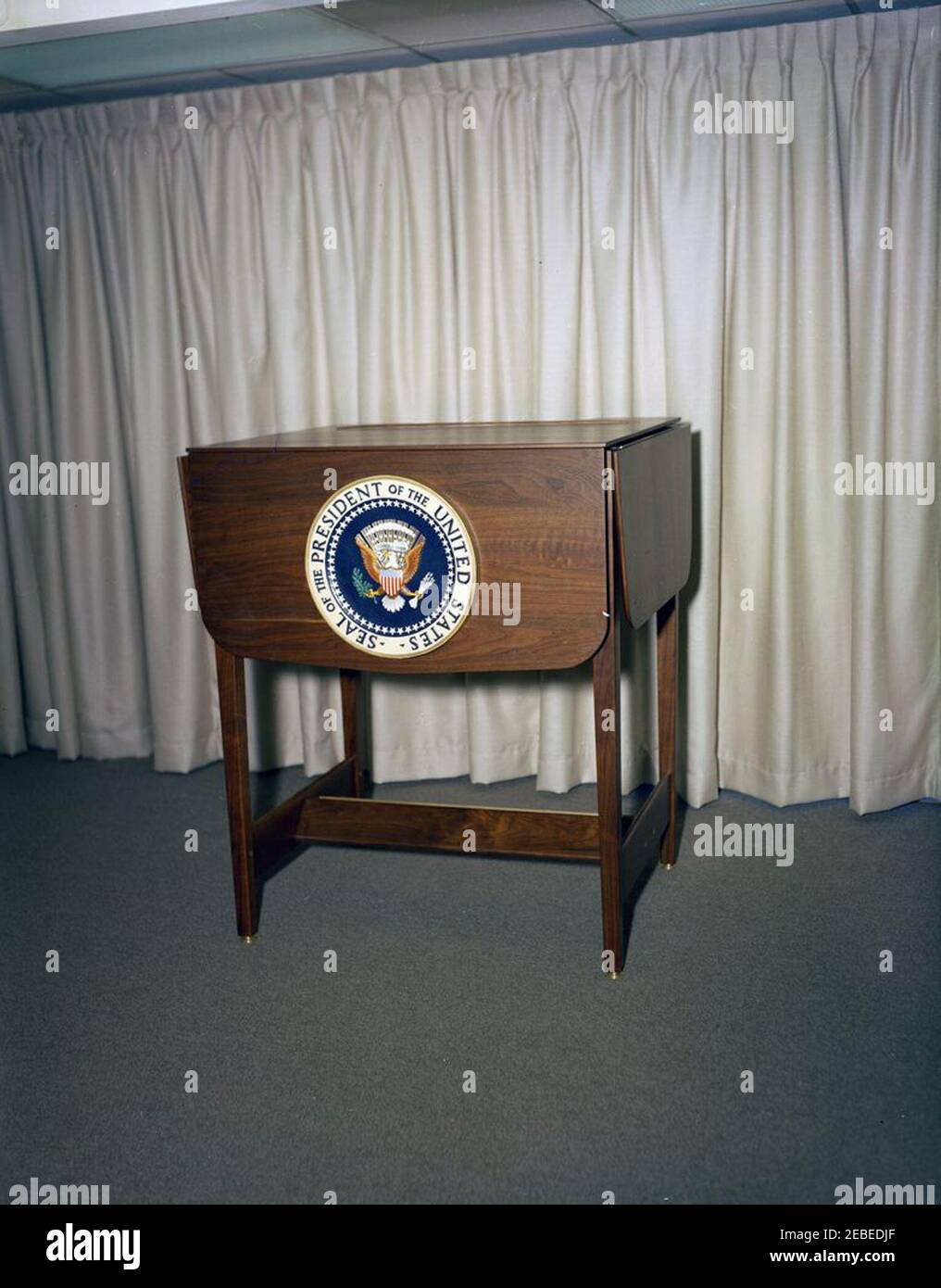 White House Furniture, portable lectern. Portable lectern with the seal ...