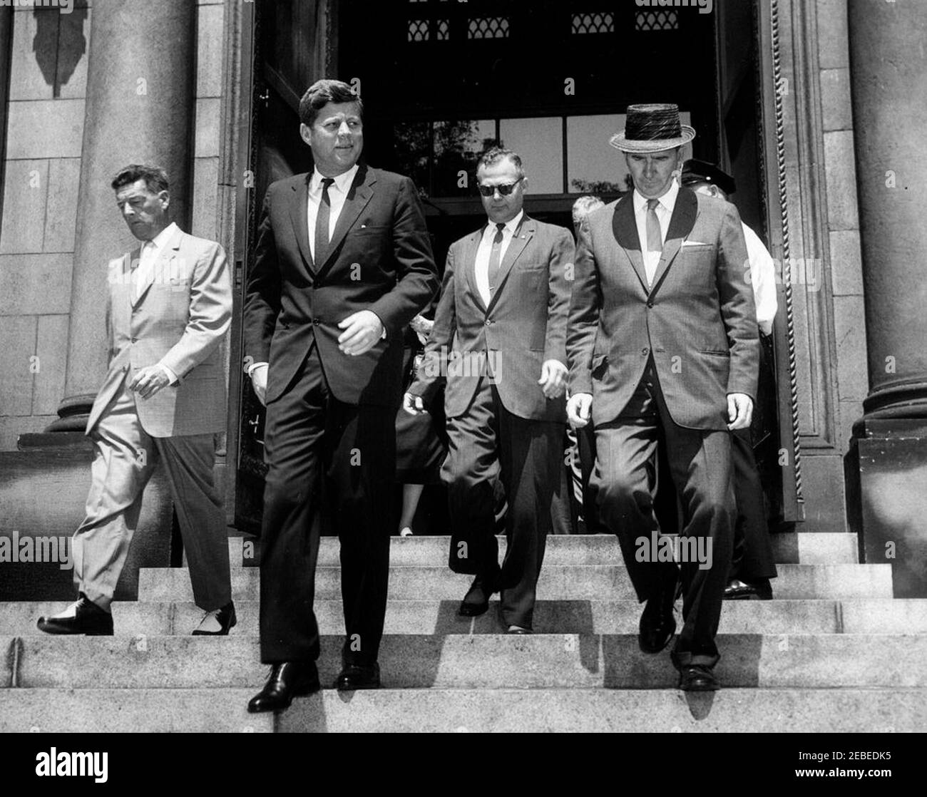 President Kennedy attends Mass at St. Matthewu2019s Cathedral, 11:56AM ...