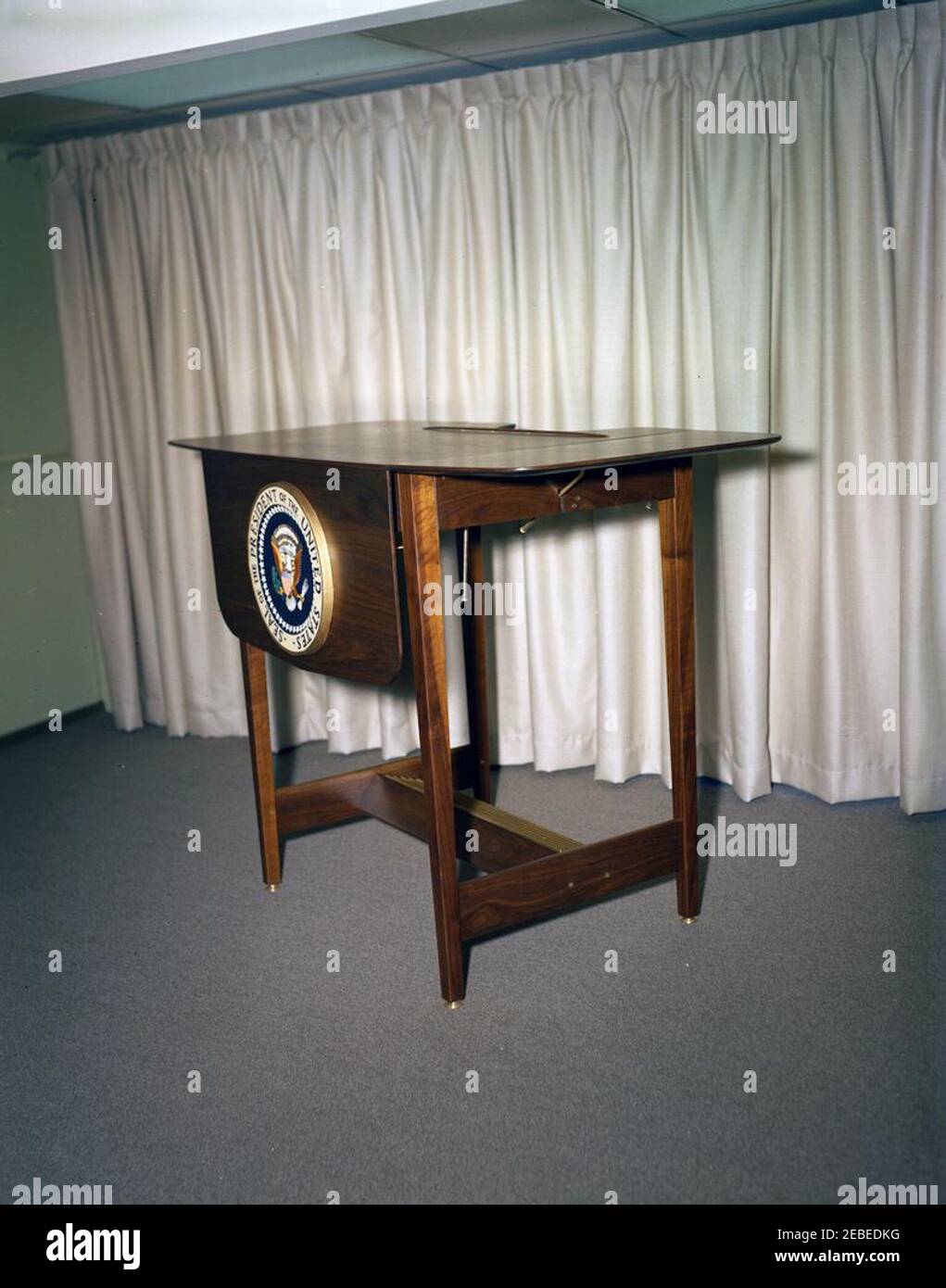 White House Furniture, portable lectern. Portable lectern with the seal ...