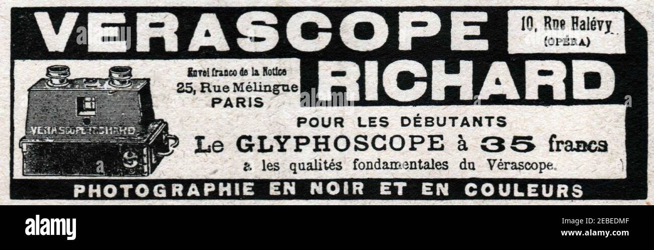 Verascope hi-res stock photography and images - Alamy